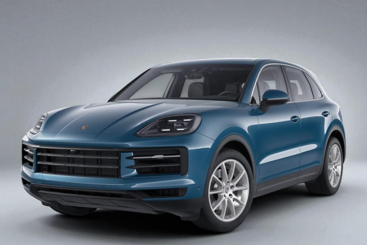 Porsche Cayenne Coupe Montego Blue Metallic – Check Montego Blue ...